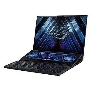 ASUS ROG Zephyrus Duo 16 GX650 GX Gaming & Entertainment Laptop (AMD Ryzen 9 7945HX 16-Core, 32GB DDR5 4800MHz RAM, 2x1TB PCIe SSD RAID 1 (1TB), GeForce RTX 4080, Win 10 Pro) with TUF Gaming M3