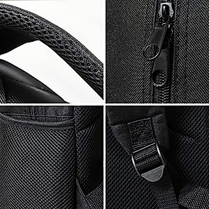 Dtuxgbi 2PCS Set Anime Backpack Lunch Box, Classic Anime Bookbag Lunch Bag, Casual Shoulders Backpack Lightweight Laptop Bag