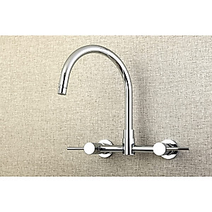Kingston Brass KS8171DL Concord Kitchen Faucet, Polished Chrome