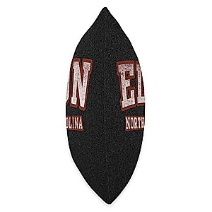 University and College Towns Co. Elon North Carolina Athletic Text Sport Style Throw Pillow, 18x18, Multicolor