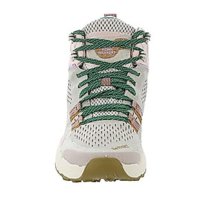 New Balance womens Fresh Foam X Hierro V1 Mid-cut Trail Running Shoe, Timberwolf/Dusted Clay, 8.5 US
