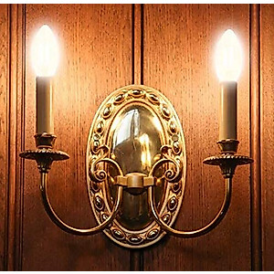 PROCURU [12-Pack] E12 Candelabra LED Bulbs, 2700K Soft White, 4 Watts (40W Equivalent), Non-Dimmable, 280 Lumens, Chandelier Candle Base