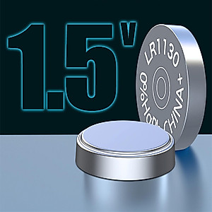 SKOANBE 10PCS LR1130 AG10 SG10 389 189 1.5V Button Coin Cell Battery