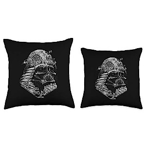 Star Wars Darth Vader Death Star Mashup Throw Pillow