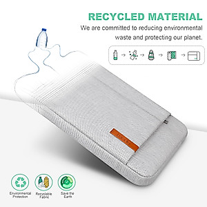 Lacdo Chromebook Case 11 Inch Laptop Sleeve for 11 Inch Acer HP Lenovo Dell Samsung ASUS Chromebook Spin 3 11, 13 inch New Surface Pro 11 Copilot+PC / 10 9 8 X, 11.6" MacBook Air Computer Bag, Gray