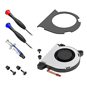 ElecGear Replacement Internal Cooling Fan Compatible with Nintendo Switch Lite HDH-001, CPU Heatsink Cooler, Thermal Compound Paste, Screwdriver and Repair Tool Kit