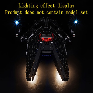 GEAMENT LED Light Kit Compatible with Inquisitor Transport Scythe - Lighting Set for 75336 Building Model (Model Set Not Included)