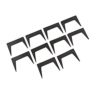 Taytools 500030 Pack of 10 Each 2 Inch Pinch Dogs with Square Back and Tapered Legs