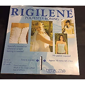 5 Yards Rigilene Polyester Boning For Nursing-corsets-hoop Skirts-1/2 Inch White