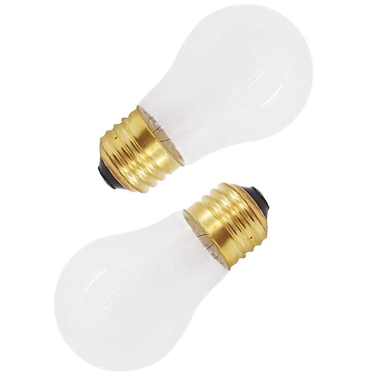 AMI PARTS 8009 Bulb 40w 130v E26 Replacement Light Specially Designed to Withstand Extreme Temperatures Often Used to Light The Inside of Refrigerators and Ranges (2pcs)