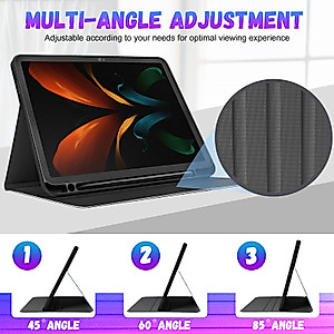 Besoar for Galaxy Tab A8 Cases 10.5 inch 2022 for Girls Kids Women Girly Cute Cartoon Design Covers Stand Folio Smart Fashion for Samsung A8 Tablet Case SM-X200 SM-X205 SM-X207,Heart Mnmq