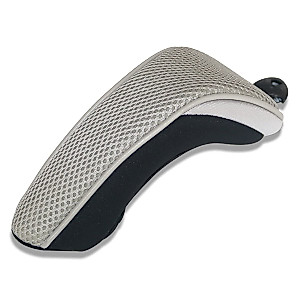 Craftsman Golf 4X Thick Neoprene Hybrid Golf Club Head Cover Headcovers with Interchangeable Number Tags (Gray)