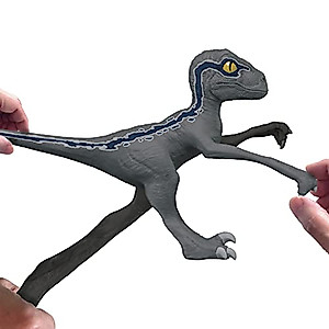 Heroes of Goo Jit Zu - Licensed Jurassic World - Stretch Heroes - Blue