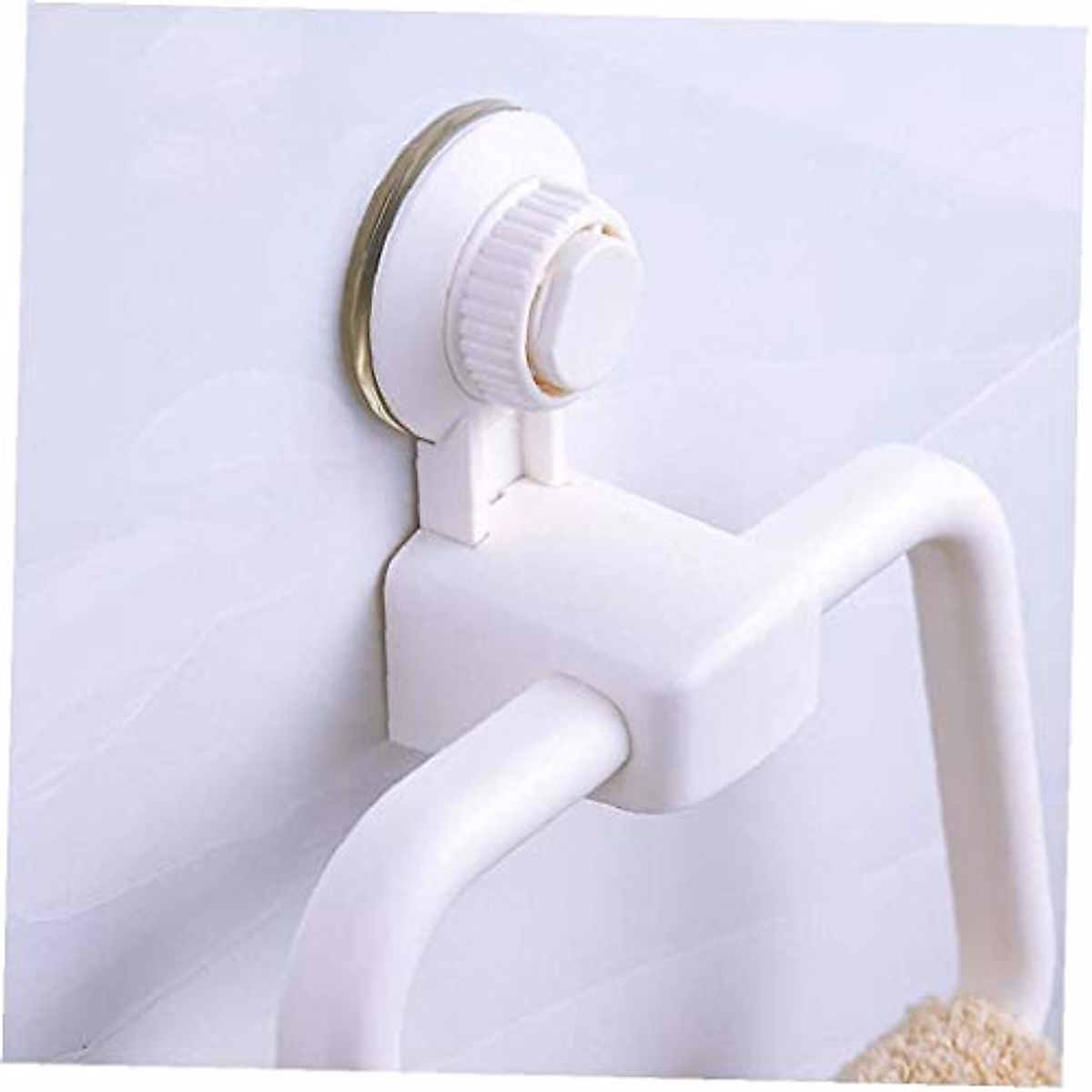 AFLHYJK Towel Rack- BathroomTowel Holder Bath Hand Towel Rings Circle Towel Holders Door Hanger Towels Rack Heavy Duty Wall Mount Brushed Finished