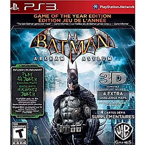 Batman: Arkham Asylum (Game of the Year Edition) - Playstation 3