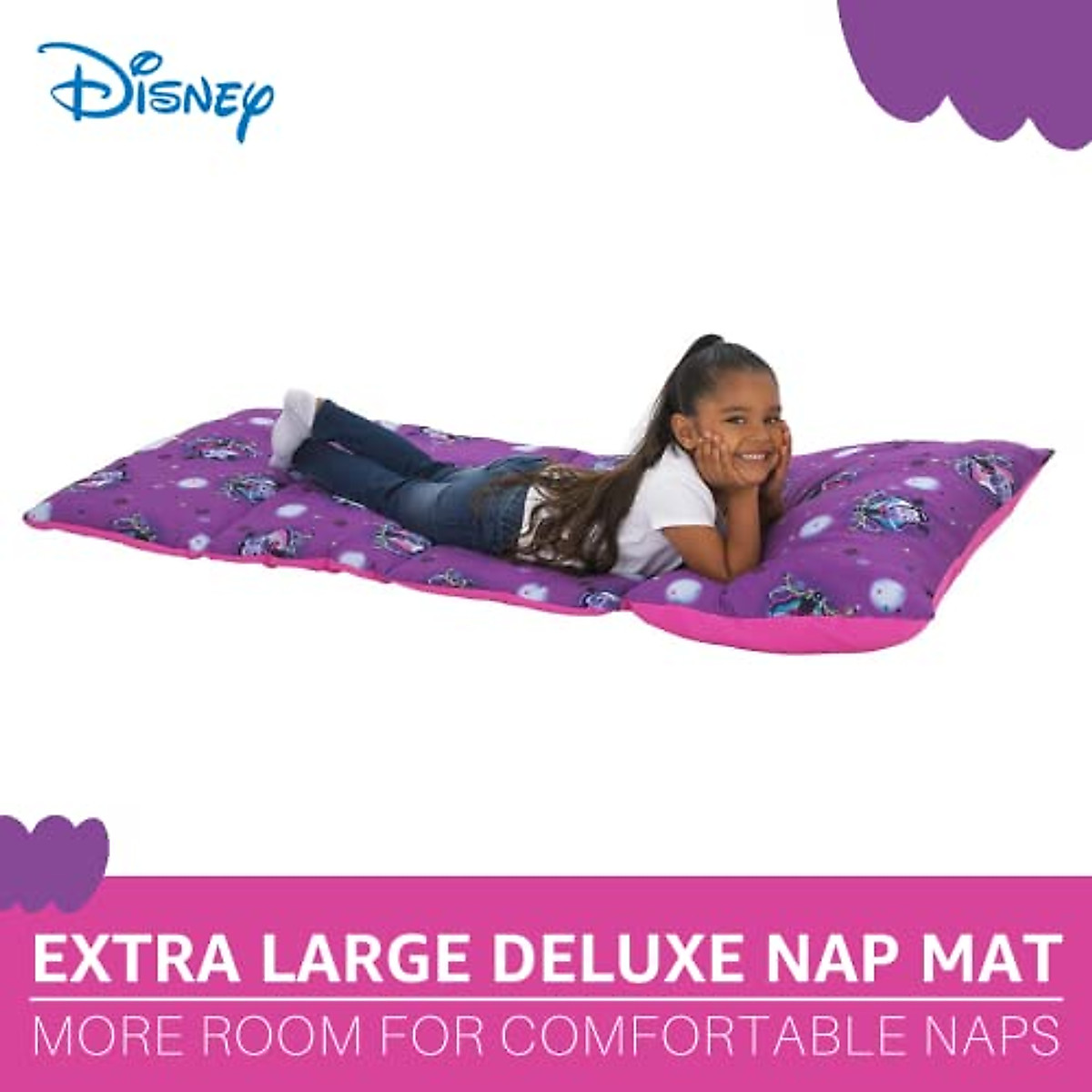 Vampirina - Purple and Pink Deluxe Easy Fold Toddler Nap Mat
