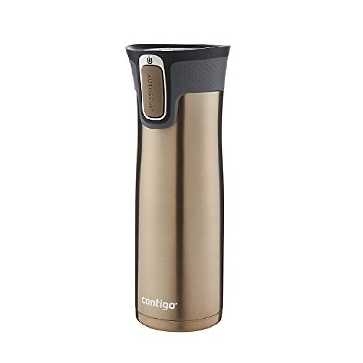 Contigo AUTOSEAL West Loop Vaccuum-Insulated Stainless Steel Travel Mug, 20 oz, Latte