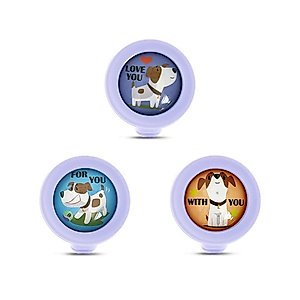 KN FLAX Aegis Calming Clip for Dogs, Anxiety Relief Pheromone Diffuser [Made in Korea], Lasts 60 Days, Reducing Stress During Loud Noises and Separation for All Small, Medium and Large Dog (with U)