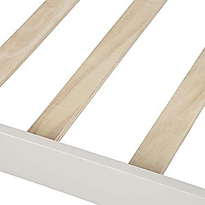 Wooden Daybed Frame Twin Size, Multifunctional Full Wooden Slats Support Sofa Bed, for Bedroom Living Room for Kids Adults, White