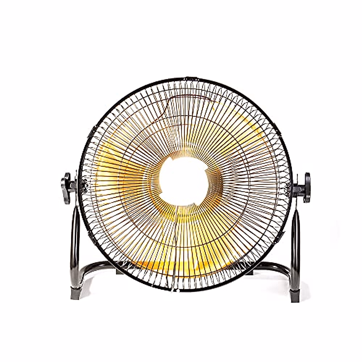 lcocove Battery Operated Fan, Home or Outdoor Dual-use Portable Fan,With 14400mAh Capacity Battery Can Running 5-24 Hours, Design For Camping，Patio，with USB Output For Phone