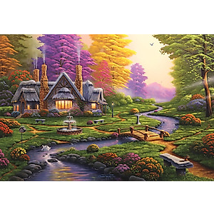 Buffalo Games - Geno Peoples - A Dreamy Retreat - 2000 Piece Jigsaw Puzzle for Adults Challenging Puzzle Perfect for Game Nights - 2000 Piece Finished Size is 38.50 x 26.50