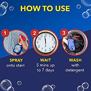 OxiClean Max Force Laundry Stain Remover Spray, 12 Fl. Oz, 3-Pack​