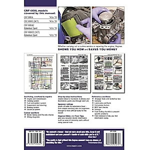 Honda CRF1000L Africa Twin from 2016-2019 Haynes Repair Manual (Haynes Powersport)