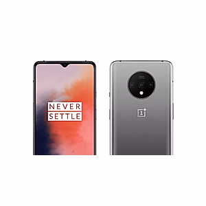 OnePlus 7T (128GB, 8GB) 6.55" AMOLED 90Hz Display, Snapdragon 855+, T-Mobile Unlocked Global 4G LTE GSM (ATT, Metro, Cricket) Frosted Silver (Renewed)