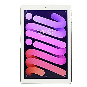 lennis Calling Tablet, Support WiFi 3G Network IPS HD Screen 100‑240V Green 10in Tablet for Travel (US Plug)