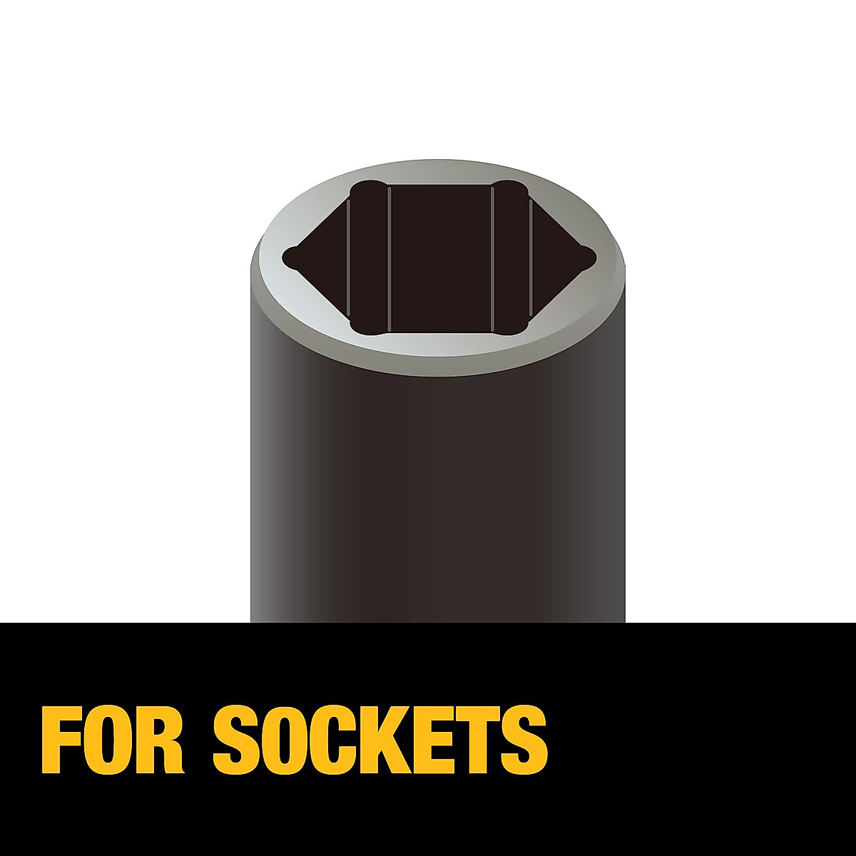 DEWALT FLEXTORQ Right Angle Drive Attachment, 3/8 Inch (DWAMRA38FT)