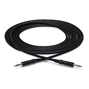 Hosa CMM-303 3.5 mm TS to Same Mono Interconnect Cable, 3 Feet