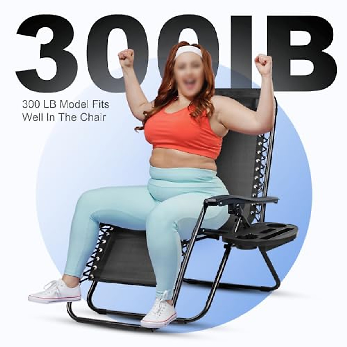 Nazhura Set of 2 Relaxing Recliners Patio Chairs Adjustable Steel Mesh Zero Gravity Lounge Chair Beach Chairs with Pillow and Cup Holder Black