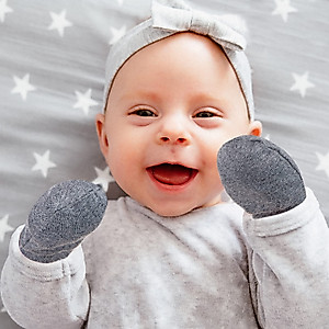 18 Pairs Newborn Baby Mittens Infant Toddler Gloves No Scratch Mittens Gloves for 0-6 Months Baby Boys Girls