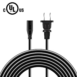 Jantoy 6ft/1.8m UL Listed AC Power Cord Outlet Socket Cable Plug Lead for Sonos ZonePlayer Connect:AMP ZP120 Digital Internet Radio Zone Player Music Player Media Streamer