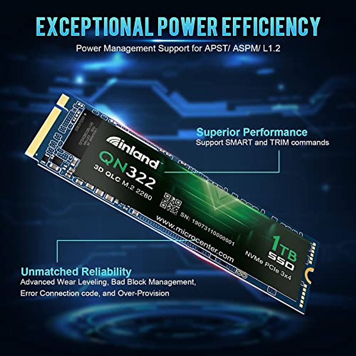 Micro Center AMD Ryzen 5 3600 6-Core, 12-Thread Unlocked Desktop Processor Bundle with GIGABYTE B450M DS3H WiFi MATX Gaming Motherboard and Inland 1TB Gen3 2280 NVMe SSD