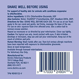 TrizCHLOR Flush for Dogs, Cats and Horses, 4 oz