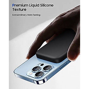 BENKS Magnetic Wireless Power Bank Compatible with Magsafe, Ultra-Thin 5000 mAh Magnetic Battery Pack for iPhone 14, iPhone 13, iPhone 12 Series, Portable Charger with USB-C Cable