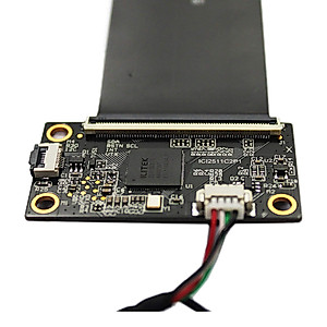 12.6" Capacitive Touch Sensor Panel for 12.6 inch 1920x515 NV126B5M-N41 eDP LCD Screen,with USB Interface Support 10 Point Multi-Touch