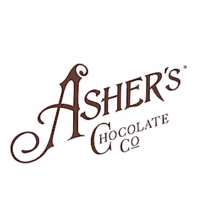 Asher's Chocolates, Chocolate Covered Pretzels Gift Basket, Holiday Assortment of Candy, Small Batches of Kosher Chocolate, Family Owned Since 1892 (8 oz, Milk & Dark)