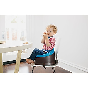 Prince Lionheart BoosterPOD Child Seat, Berry Blue, Squishy Seat, Secure with Safety Straps, Squishy Seat for Comfort