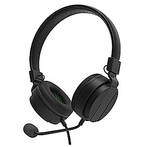 Snakebyte Xbox Headset Sx - Black/Green - Xbox Series Sx Stereo Gaming headphones, 40Mm audio Driver, detachable Microphone, Padded Headphones, 3, 5Mm Jack, Compatible