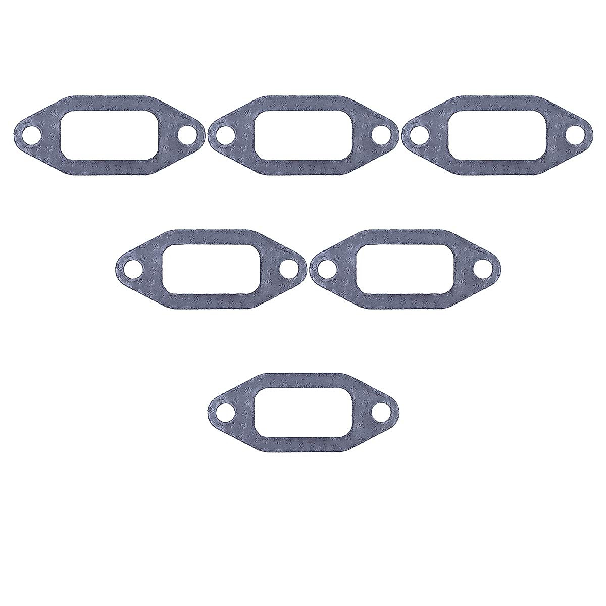 Adefol 6 x Exhaust Muffler Gasket for Husqvarna 365 362 371 372 365 362 371 372 385 390 XP 371K 375K Saws 503775901