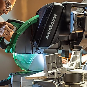 Metabo HPT 12-Inch Sliding Miter Saw, Dual Bevel, Xact Cut Shadow Line, 5-Year Warranty, C12RSH3