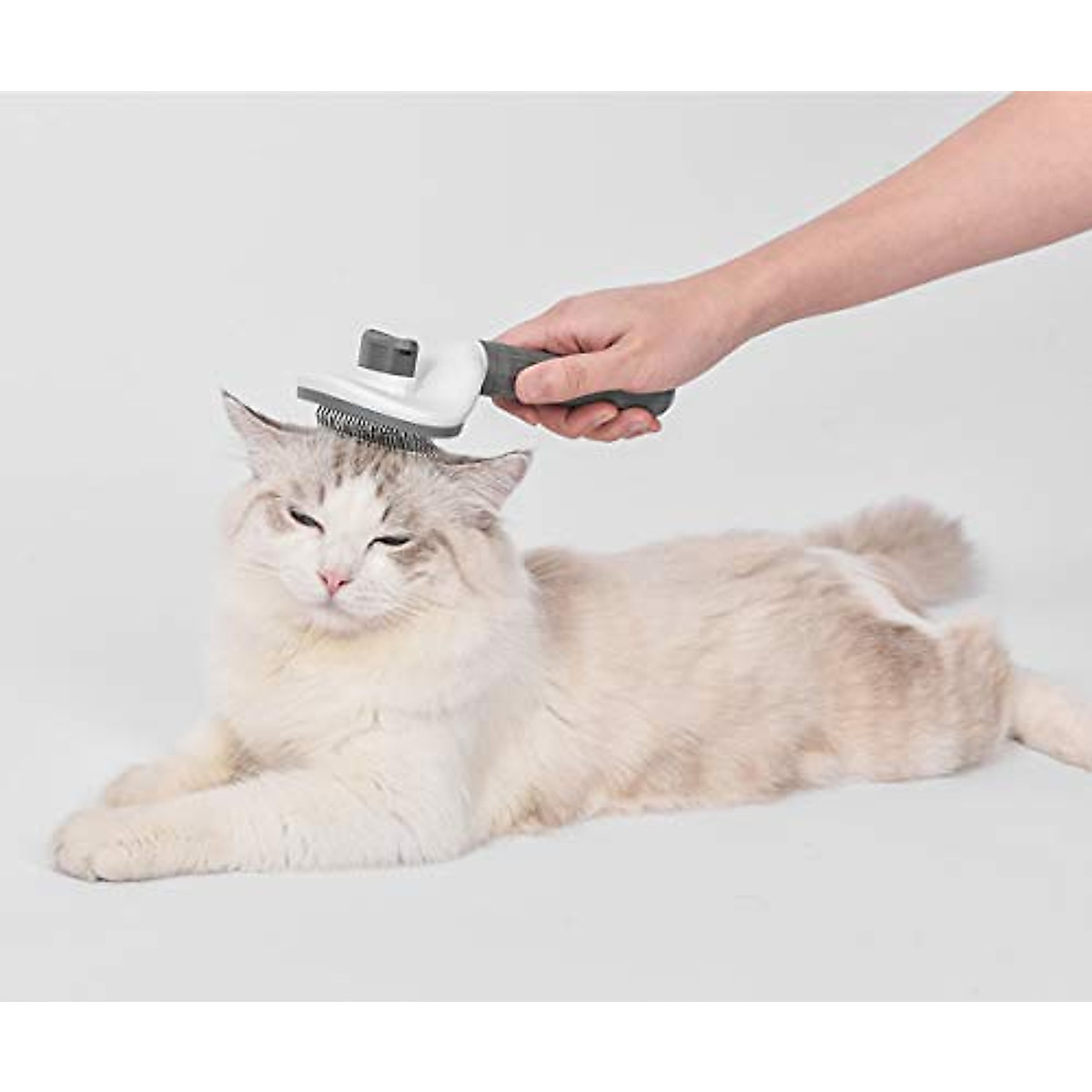 Cat Brush, ELS PET Self Cleaning Dog Brush for Shedding, Dog Grooming Brush Removes Loose Undercoat, Dog Comb with Massage Particles, Cat Dog Hair Brush for Long Haired & Short Haired Dogs, Cats