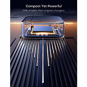 USB C Fast Charger, KOVOL Sprint 25W Super Fast Charger, Foldable Type C Wall Charger PPS PD for Samsung Galaxy S21/S21+/S21 Ultra/S20/Note 20/iPad Pro/iPhone, and More (5ft Charging Cable Included)