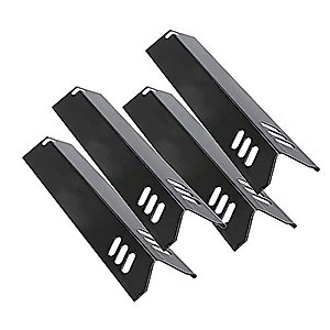 Criditpid Porcelain Grill Heat Shields Replacment for Dyna-Glo DGF510SBP, DGF493BNP, Barbeque Grill Heat Plates for Backyard Grill Replacement Parts BY15-101-001-02, BY13-101-001-13, GBC1460W
