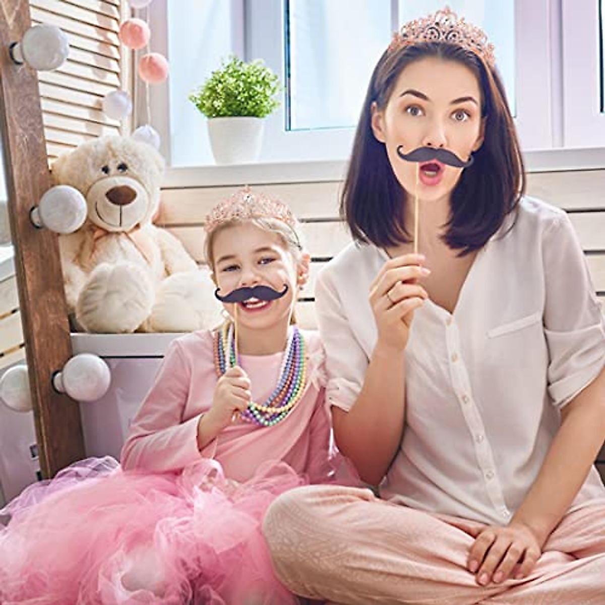 AOPRIE Birthday Crown for Women 30 & Fabulous Birthday Sash for Women Girls Rose Gold Birthday Tiara 30th Birthday Gifts Her Him Decoration for Women Princess Crown Rhinestone Headband Happy Birthday Accessories