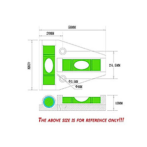 T level consists of GFNT tools, horizontal instruments, horizontal bubbles, trailers, tripod, machinery, shelves and other magnetic functions (4 packs).