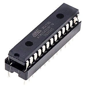 risingsaplings 2pcs ATMEGA328P-PU with UNO R3 bootloader and IC Socket