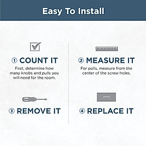 Franklin Brass Fulton Cabinet Knob, Champagne Bronze, 1-3/16 in (30mm) Dresser Drawer Pull, 10 Pack, P29523Z-CZ-B